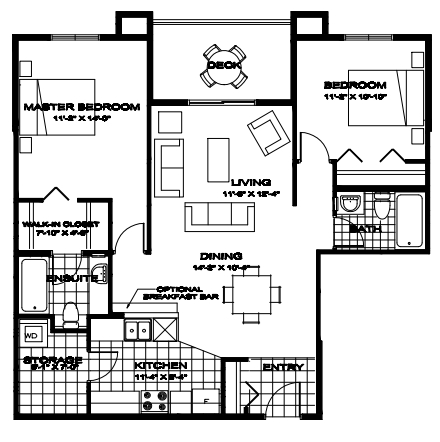 Bridlecrest Pointe - Robson 1 Plan, Calgary AB | Livabl