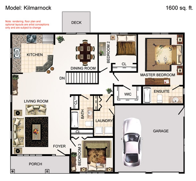 Stonehaven Estates - Kilmarnock Plan, North Grenville ON | Livabl