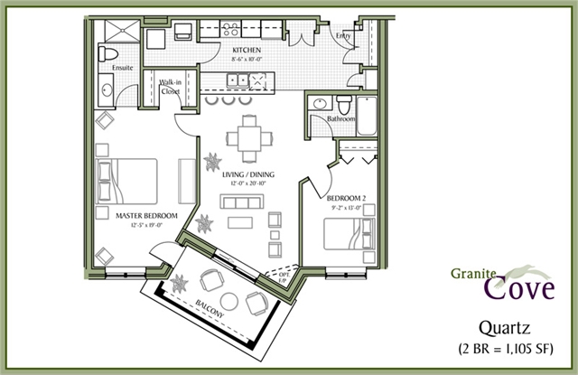 Granite Cove - Quartz, Haliburton ON | Livabl