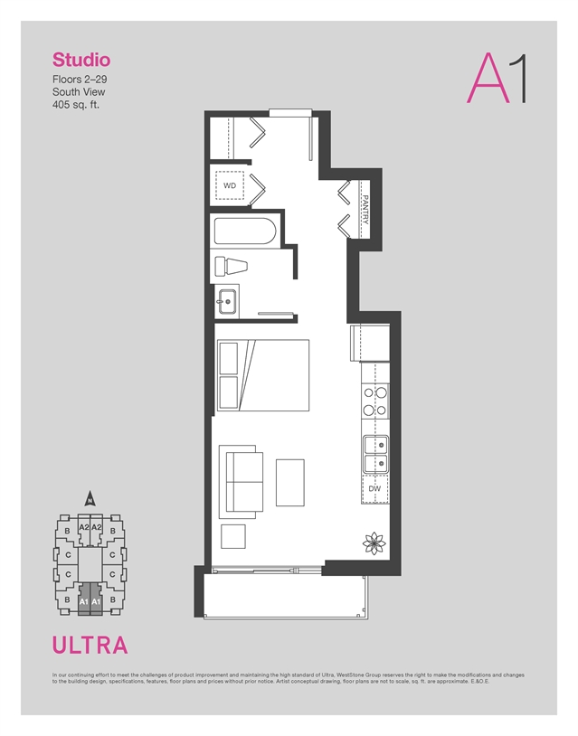 Ultra - A1 Plan, Surrey BC | Livabl
