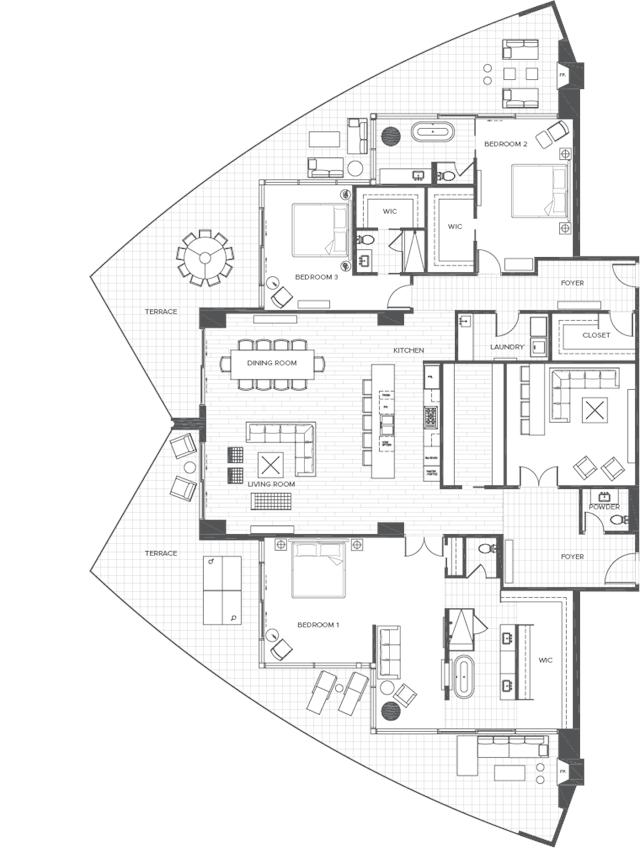 Bleu Ciel - Amalgamation 02 Plan, Dallas TX | Livabl