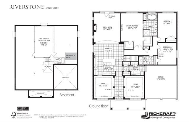 Trailsedge - Single-Family Homes - Riverstone Plan, Ottawa ON | Livabl