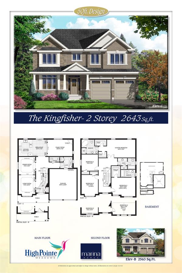 High Pointe Meadows - Kingfisher Plan, Fort Erie ON | Livabl