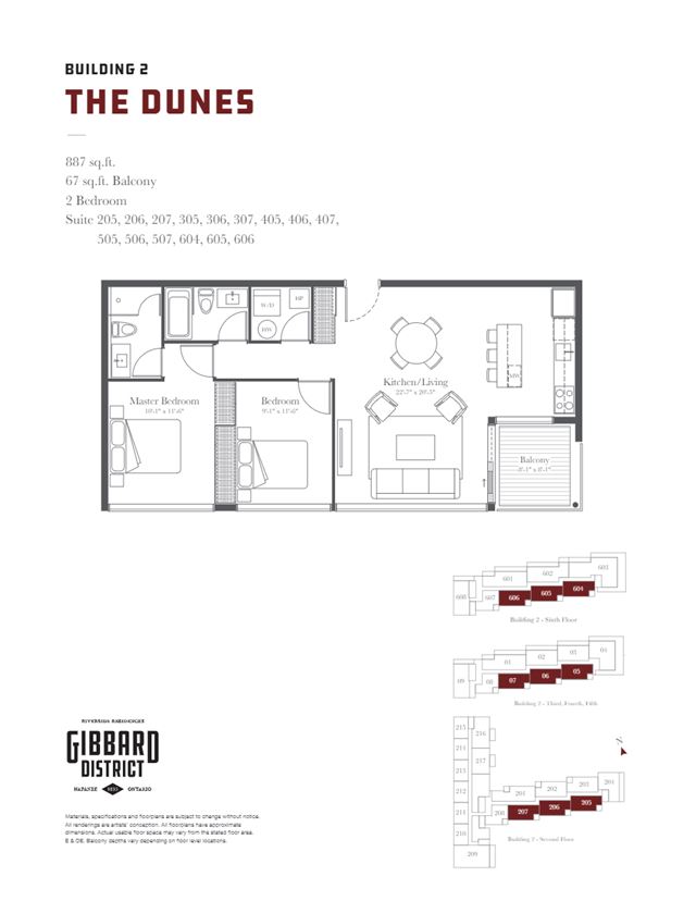 Gibbard District - Building 2 - The Dunes Plan, Greater Napanee ON | Livabl