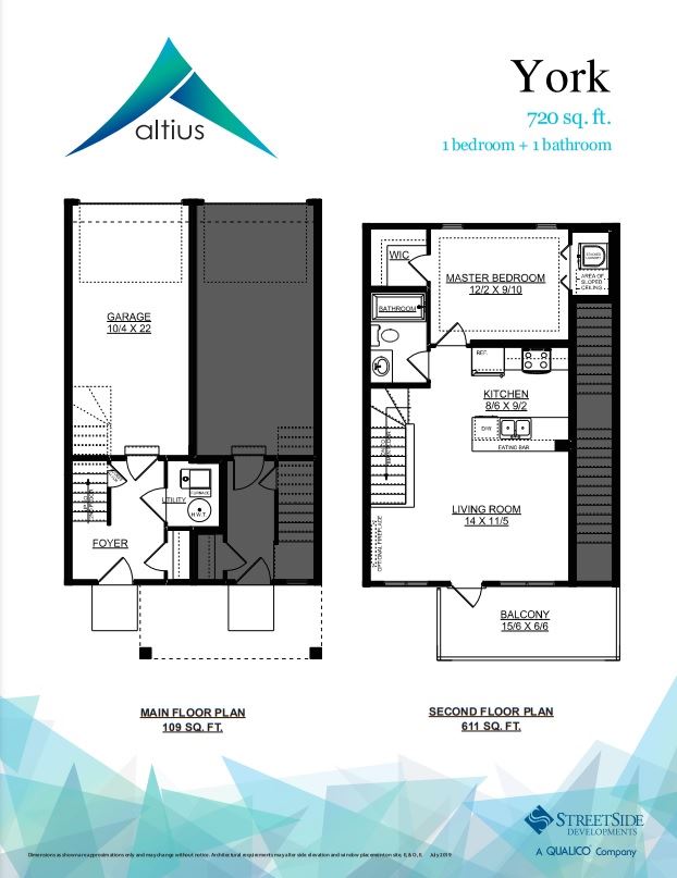 Glenridding Townhomes by StreetSide Developments - York Plan, Edmonton ...