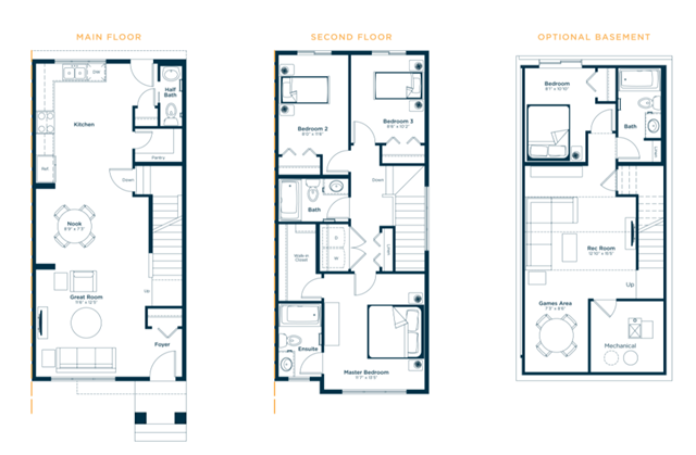 Chinook Gate - Magnolia Plan, Airdrie AB | Livabl