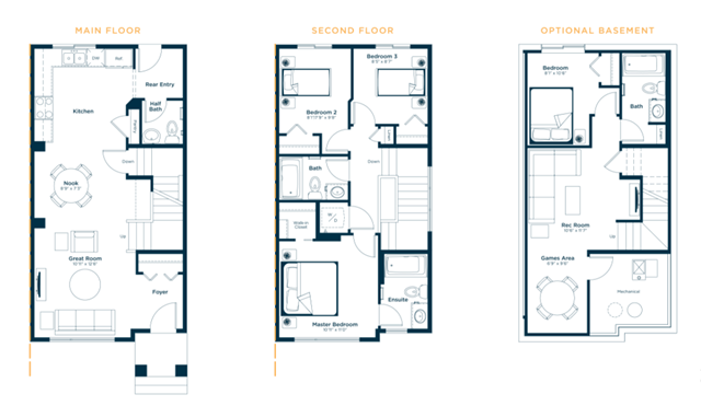 Chinook Gate - Willow Plan, Airdrie AB | Livabl