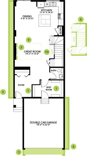 The Uplands at Riverview - Ruby Plan, Edmonton AB | Livabl