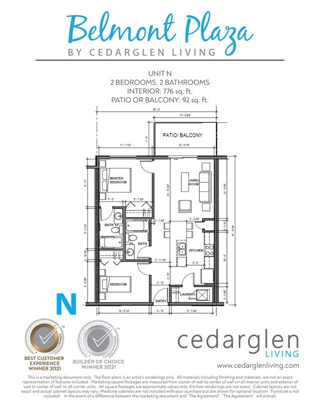 Belmont Plaza - Unit 233, Calgary AB | Livabl