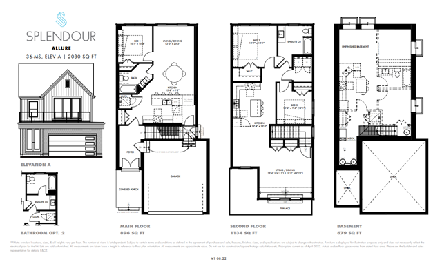Splendour - Single-Family Homes - ALLURE Plan, Niagara Falls ON | Livabl