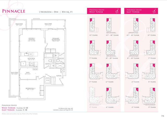 Paradigm Grand - East Tower - Pinnacle Plan, Burlington ON | Livabl