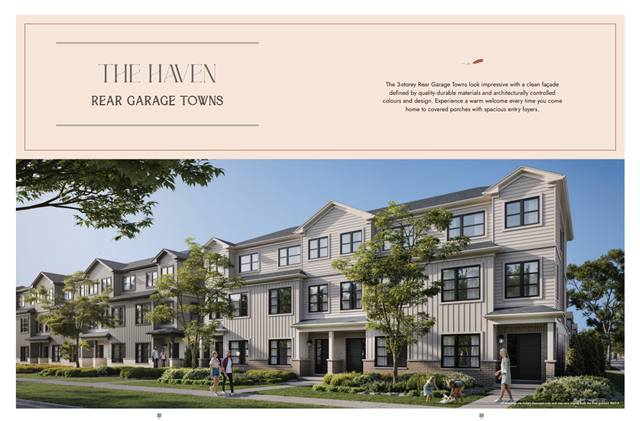 Poet & Perth - The Haven - Exterior Unit Plan, Stratford ON | Livabl