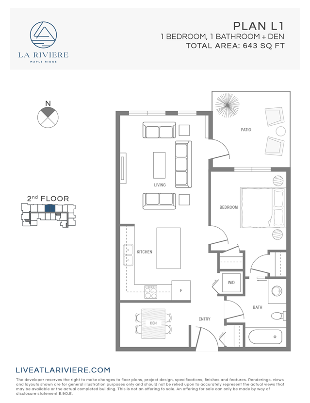 La Riviere - L1 Plan, Maple Ridge BC | Livabl