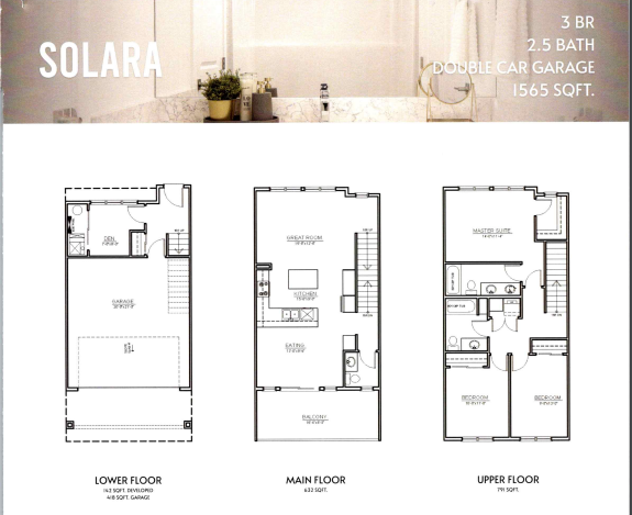 Chelsea - Solara Corner Plan, Chestermere AB | Livabl