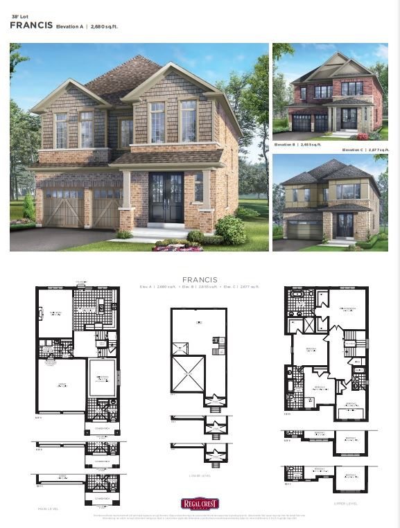 South Barrie - Francis - Elev. C Plan, Barrie ON | Livabl