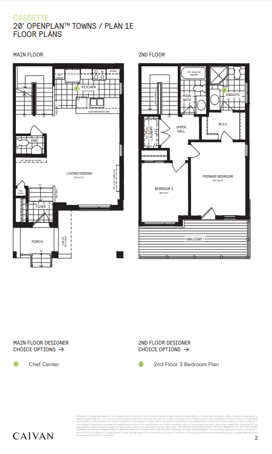 Cassette - 1E- 20' Plan, Ottawa ON | Livabl